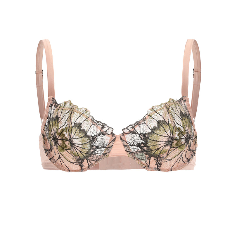 Sheer Unlined See Through Mesh & Lace Bras | Amour d'Agnette Lingerie